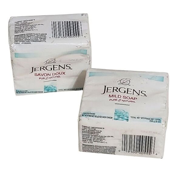 Jergens | Bath & Body | Jergensmild Soap Pure And Natural 6 Sealed Bars ...